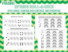 Free Spring Theme Speech and Language Activities! – Communication Window